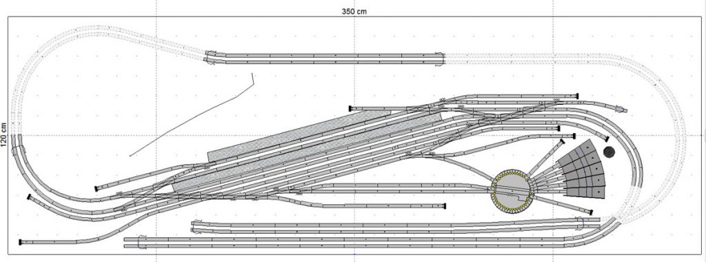 Gleisplan Spur N Fleischmann