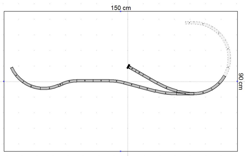 Minitrix150x90-Gleisplan-E2 - Modellbahngleispläne